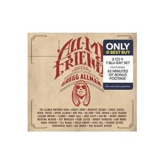 All my Friends: celebrating the Songs & Voice of Gregg Allman 2 CD ...