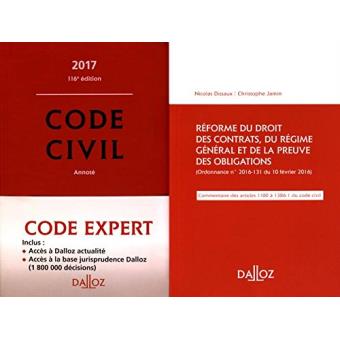 Code Dalloz Expert. Code civil 2017 13ème édition - Livre CD-ROM ...