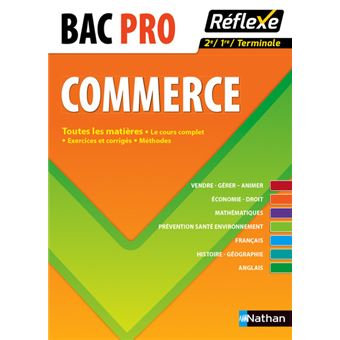 Bac pro commerce (reflexe) n17 - broché - Collectif - Achat Livre | fnac