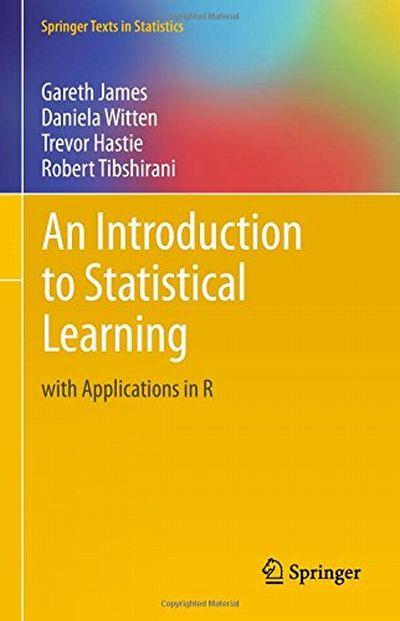 An introduction to statistical learning - relié - Gareth James - Achat ...