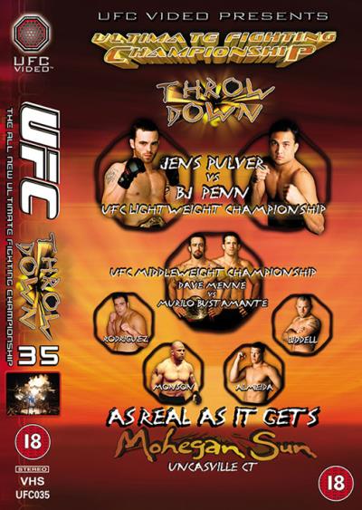 UFC 35 : Throwdown Coffret 2 DVD - DVD Zone 2 - Achat & prix | fnac