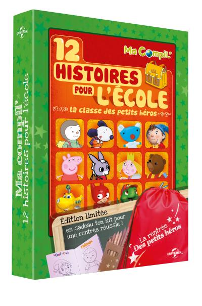 Ma compil' 12 histoires pour l'école : La Classe des petits héros ...