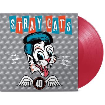 Stray Cats - 40 - LP Red Transparent Vinil 12'' - Vinil - Compra música ...