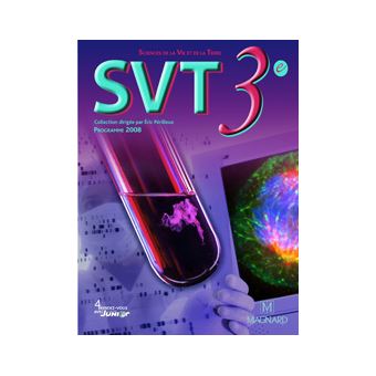 SVT 3e (2008) - Manuel élève - broché - Eric Périlleux - Achat Livre | fnac