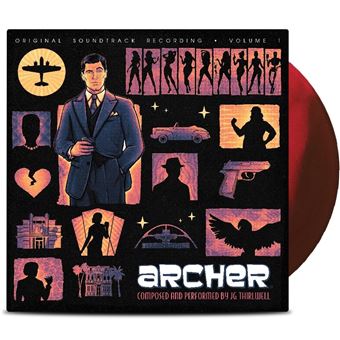 Archer Vinyle Rouge - James George Thirlwell - Vinyle album - Achat ...