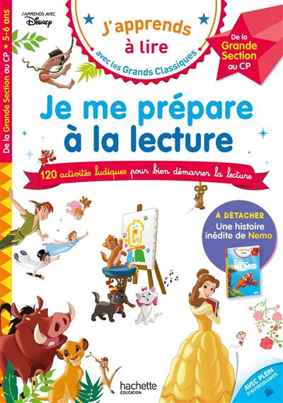 Les grands classiques Disney - GS - CP dès 5 ans - Disney - Je me ...