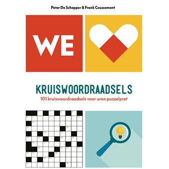 We Love Kruiswoordraadsels - broché - Peter De Schepper, Frank ...
