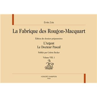 Les Rougon-Macquart - 2 Volumes - L'Argent - Le Docteur Pascal ...
