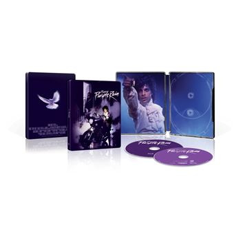 Purple Rain 40th Anniversary Edition Steelbook Motorbike Blu-ray 4K ...