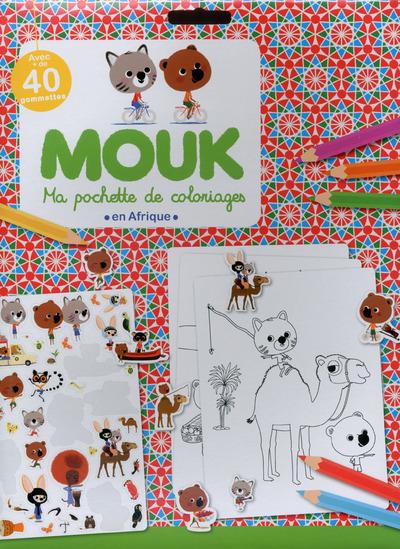 Mouk - Ma pochette de coloriage - Mouk en Afrique - Ma pochette de ...