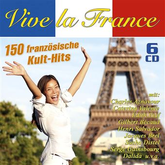 Vive la France : 150 Französische Kult-Hits Coffret - Collectif - CD ...