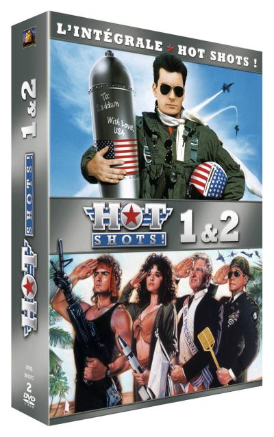 Coffret Hot shots ! et Hot shots ! 2 DVD - DVD Zone 2 - Jim Abrahams ...