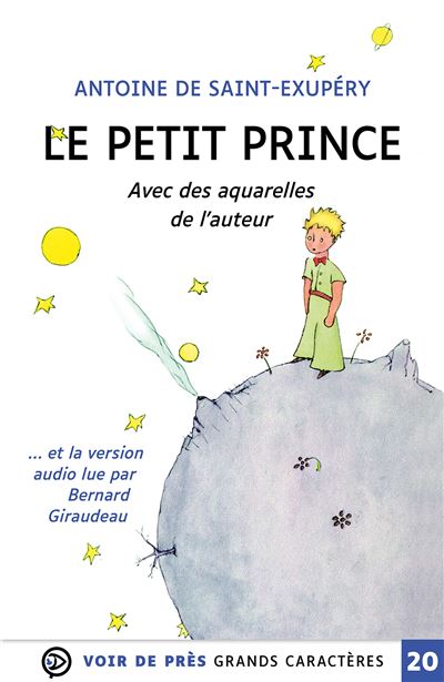 Le Petit Prince - Édition en gros caractères - Le Petit Prince ...