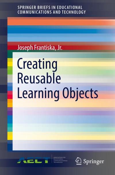 Creating Reusable Learning Objects Poche Joseph Frantiska Achat Livre Ou Ebook Fnac