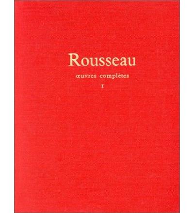 Oeuvres, tome 1 Oeuvres autobiographiques Tome 1 - relié - Jean-Jacques ...