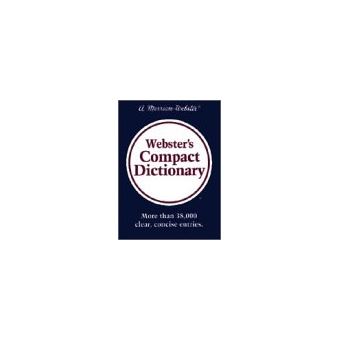 Webster's compact dictionary - relié - Merriam Webster - Achat Livre | fnac