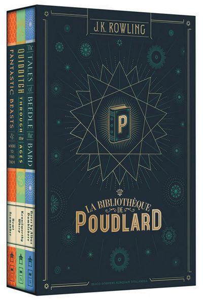 Harry Potter La Bibliothèque De Poudlard J K Rowling Jean