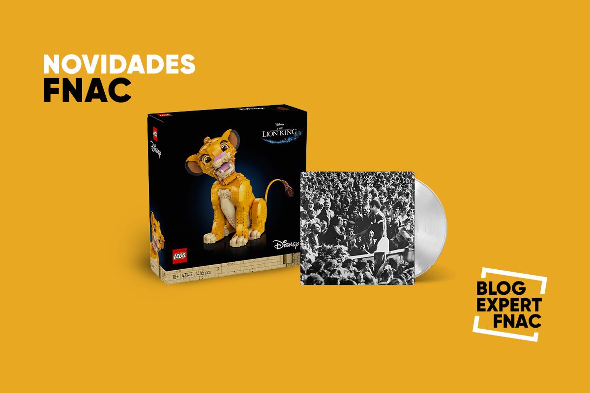 Novidades FNAC: LEGO Disney Pequeno Simba, Slow J, e muito mais ...