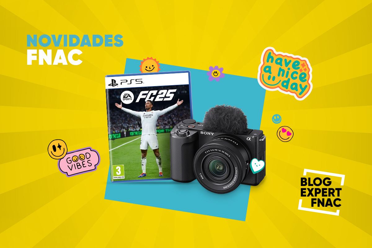 Novidades FNAC: EA Sports FC 25, Sony ZV-E10 II e Oppo Reno12 Series ...