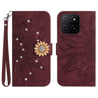 Capa FOXDOCK para Honor X8C 4G | Flip | Porta-Cartões Magnético | Alça ...