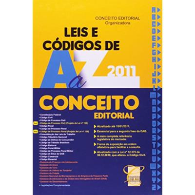 Leis e Códigos de A a Z Vários Autores - Cartonado - Vários Autores ...