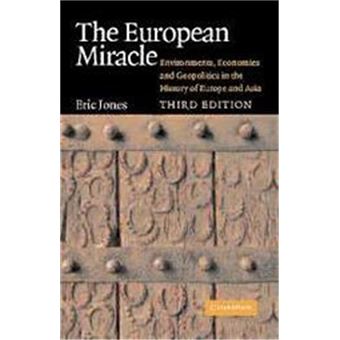 The European Miracle E.L. Jones - Capa Mole / Paperback - E.L. Jones ...