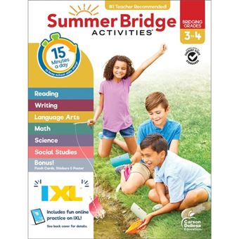 Summer Bridge Activities, Grades 3 - 4 Summer Bridge Activities - Capa ...