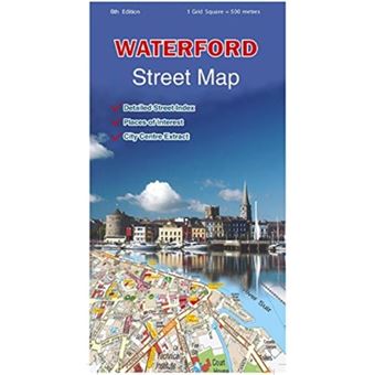 Waterford Street Map Irish Street Map Os Ireland Street Map - Mapas ...