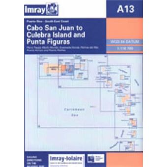 Imray Iolaire Chart A13 South East Coast Of Puerto Rico Caribbean ...
