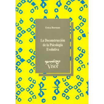 La Deconstrucción De La Psicología Evolutiva Erica Burman - Cartonado ...