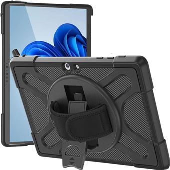 Capa Rugged com Stand Antiimpacto para Microsoft Surface Pro 5 | Preto ...