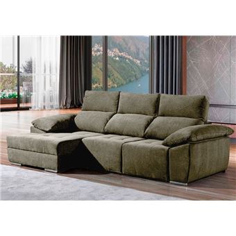 Sofá-cama de 2 Lugares com Chaise Longue à Esquerda Webmóveis Las Vegas ...