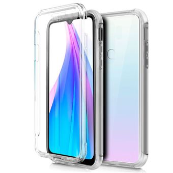 Capa 360 AUCUME para Xiaomi Redmi Note 8T Dupla Proteção - Transparente ...