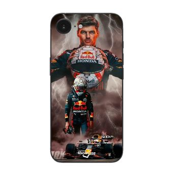 Capa Maniacase para Iphone 16E | Verstappen Flash Capacete Fórmula 1 F1 ...