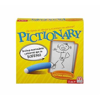 Pictionary - Versão ES - Mattel - Jogos de Tabuleiro - Compra na Fnac.pt