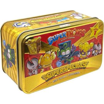 1 Lata Dourada Magix Box SuperThings Rivals Of Kaboom Series - Figuras ...