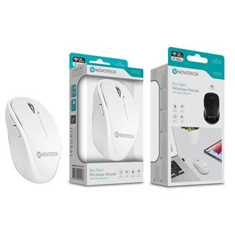 Rato Wireless DPI NOVOTECK JS-010 - Branco - Rato - Compra na Fnac.pt