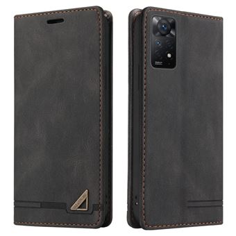 Capa PU Função de bloqueio RFID - com apoio - preto Magunivers para ...