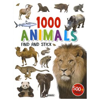 1000 Animals Find And Stick Equipo Susaeta - Cartonado - Equipo Susaeta ...