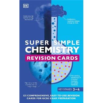 Super Simple Chemistry Revision Cards Key Stages 3 And 4 125 ...