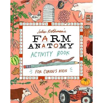 Julia Rothmans Farm Anatomy Activity Book Julia Rothman - Capa Mole ...