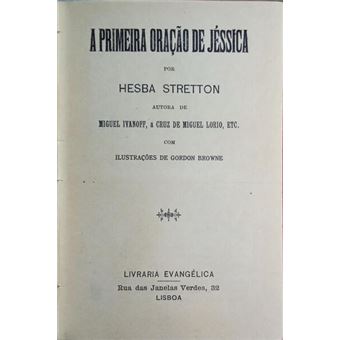 A primeira oração de jessica. Stretton. (hesba) - Capa Dura / Hardback ...