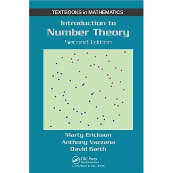 Introduction to Number Theory Anthony Vazzana, David Garth - Capa Mole ...