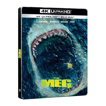 The Meg (Blu Ray 4K Ultra HD) (Steelbook) / Megalodon (2Blu-ray) - Blu ...