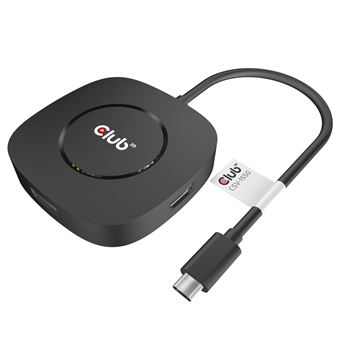 Adaptador para Cabos CLUB3D USB TYPE C 3.2 GEN1 MULTISTREAM TRANSPORT MST HUB DISPLAY PORT 1.4 ...