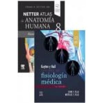 Pack Tratado De Fisiologia Medica 14 Ed Atlas Anatomia Huma Netter Hall ...