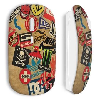 Rato Wireless Maniacase Marcas de Skate Mouse - Rato - Compra na Fnac.pt