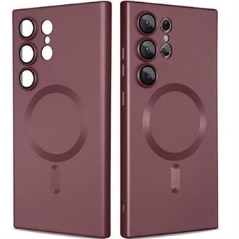 Capa Supreme Magsafe Nanlin para Samsung Galaxy S25 ULTRA | Vinho ...