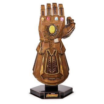 Puzzle 3D Spin Master Banda Desenhada FDP FAP Marvel Infinity Gauntlet ...