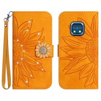 Capa FOXDOCK para Nokia XR20 | Flip | Porta-Cartões Magnético | Alça ...